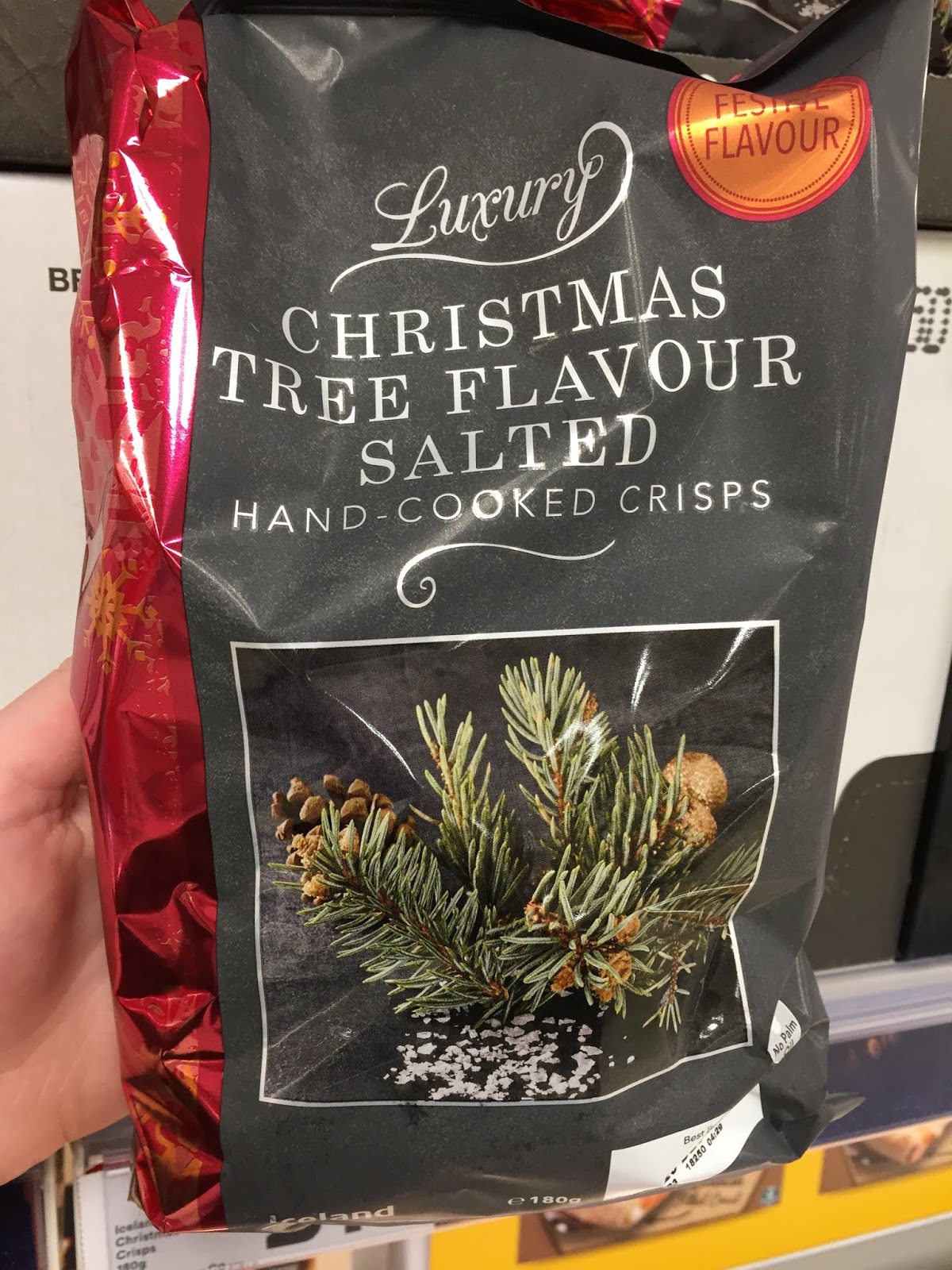 Bailey's Yule Log, Christmas Tree Crisps, Cinnamon Coca Cola etc ...