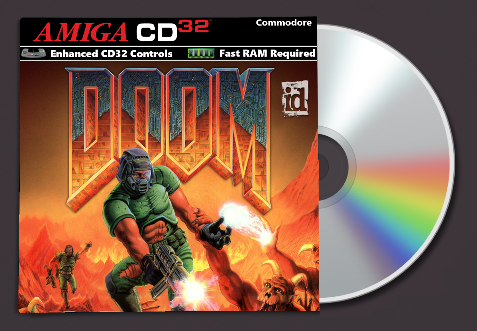 Dony's (not only) New Stuff for Old Computers: Παίξτε DOOM στο CD32!