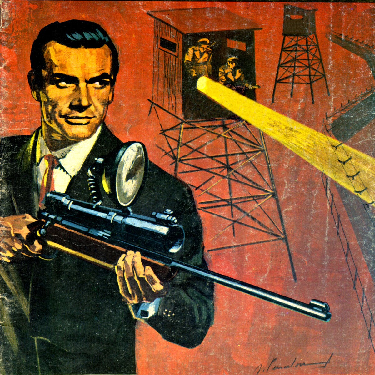 Illustrated 007 - The Art of James Bond: Comic Cover Artwork