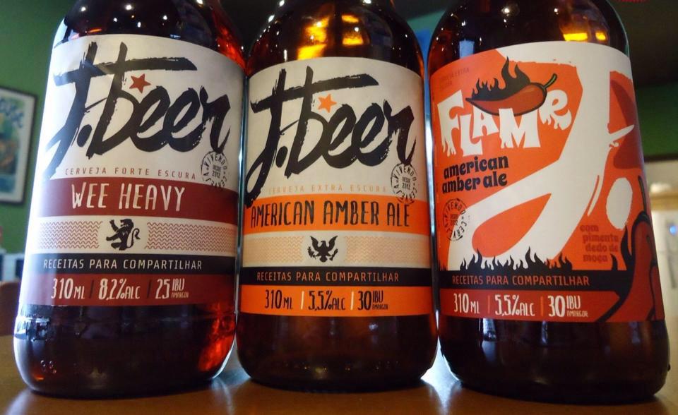J.Beer cervejaria de alma caseira marca presença nas prateleiras de ...