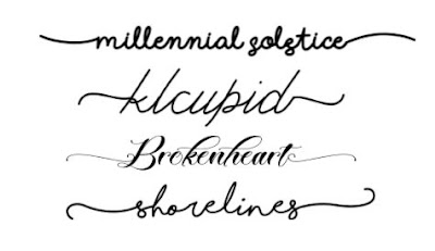 Fields Of Heather: Fonts With Tails (Glyphs) Cheat Sheet