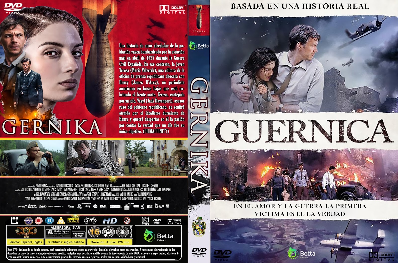 Caratulas y etiquetas: Gernika