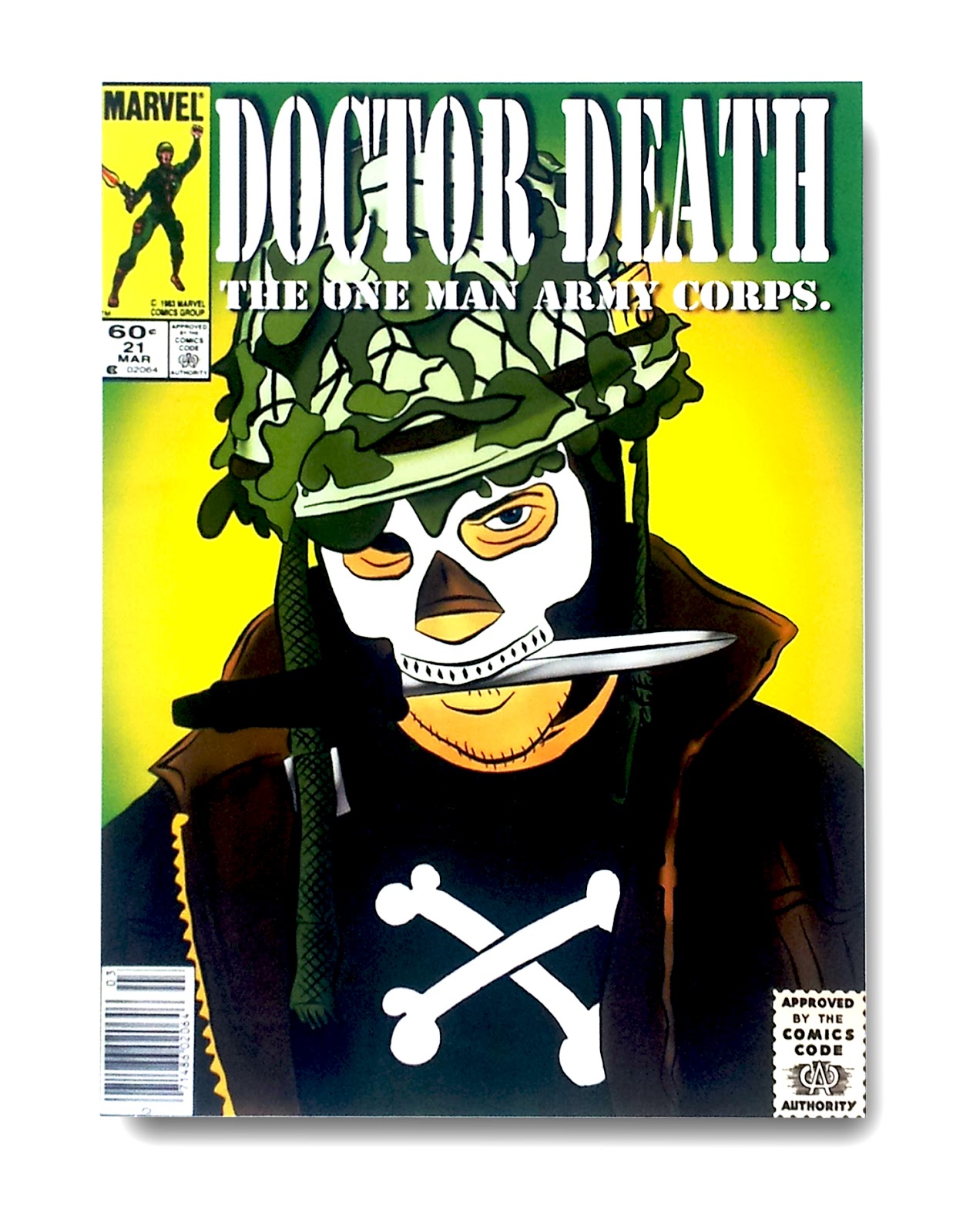 Doctor Death comic-book cover
