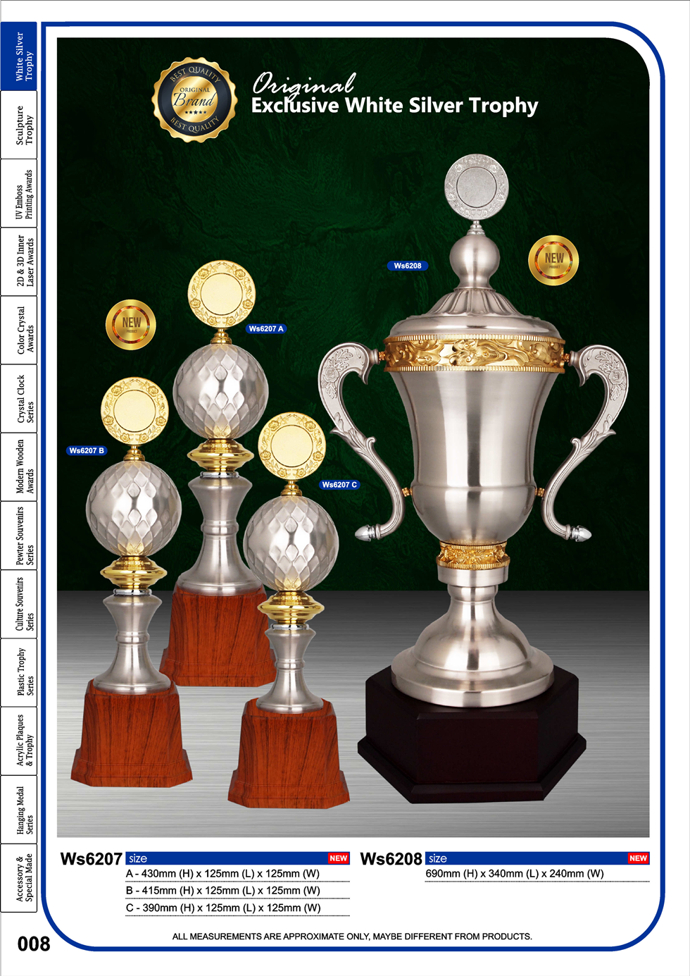 EXCLUSIVE TROPHY | Trophy Supplier | Trophy Malaysia | Plaque Malaysia ...