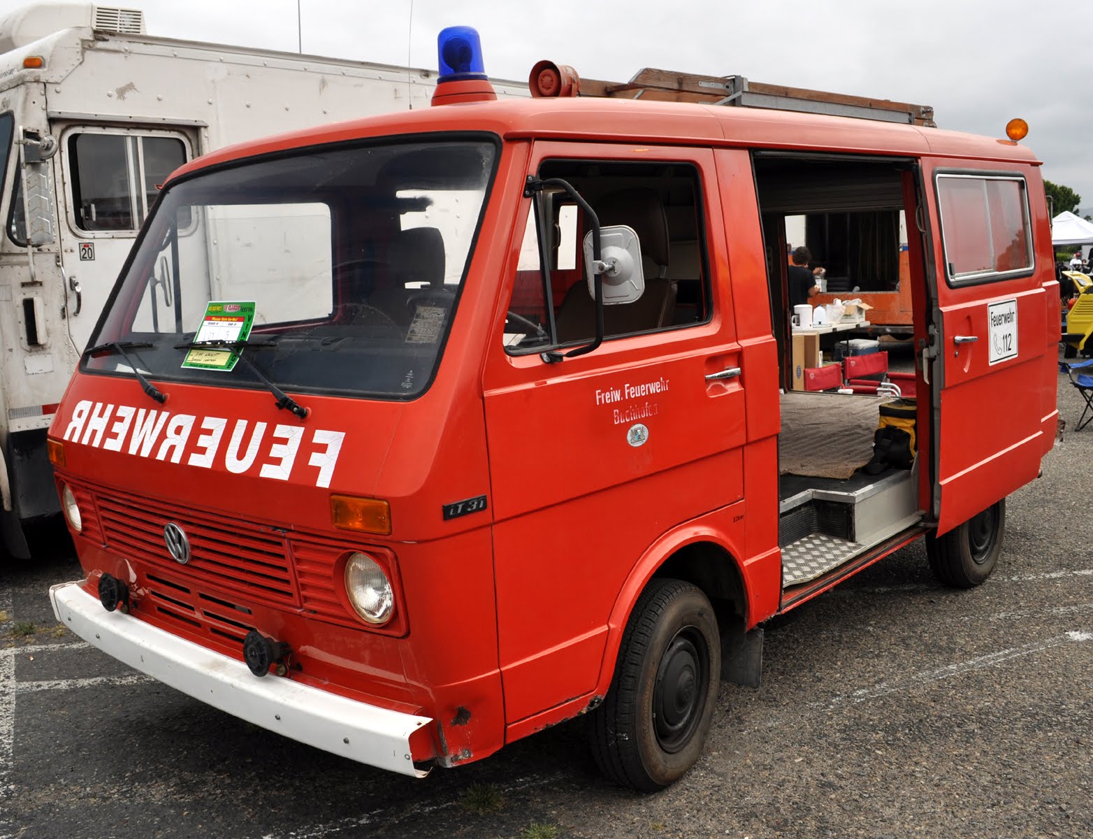 Just A Car Guy: German fire dept VW van?