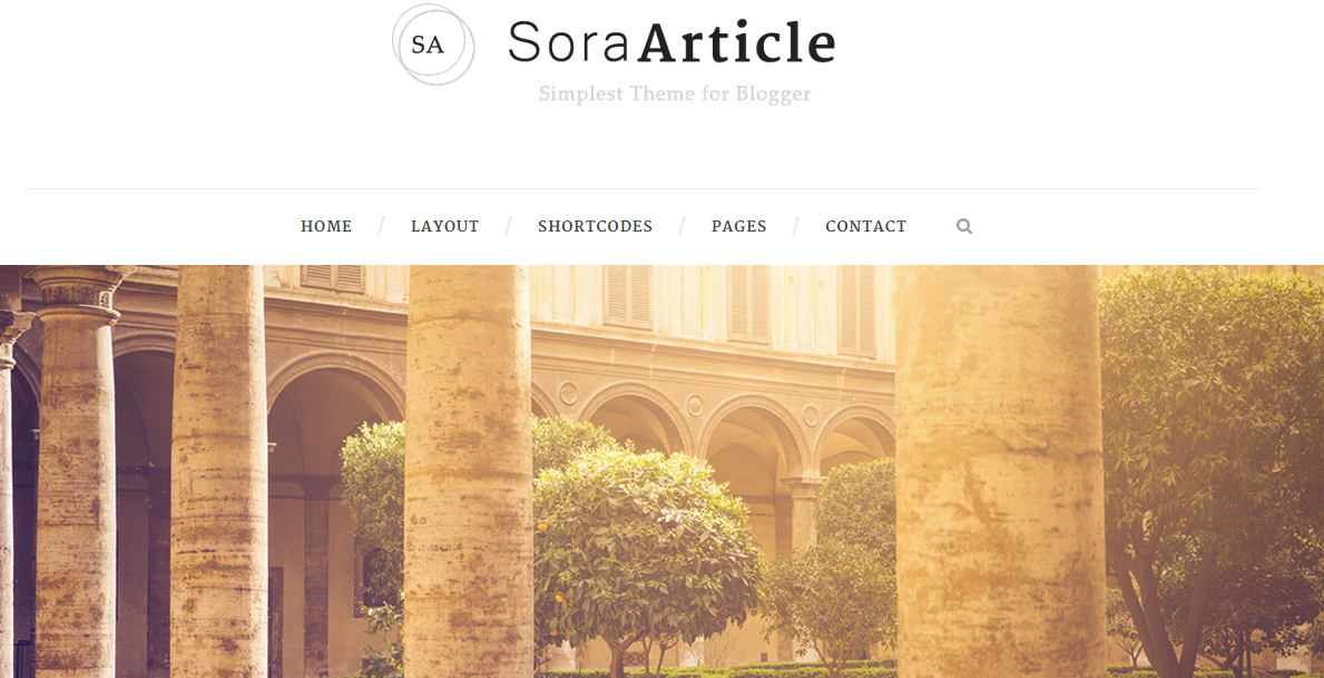 Sora Templates Article Free Blogger Templates - Share template blogspot ...