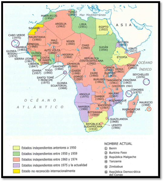 La Descolonización y el Surgimiento del Tercer Mundo