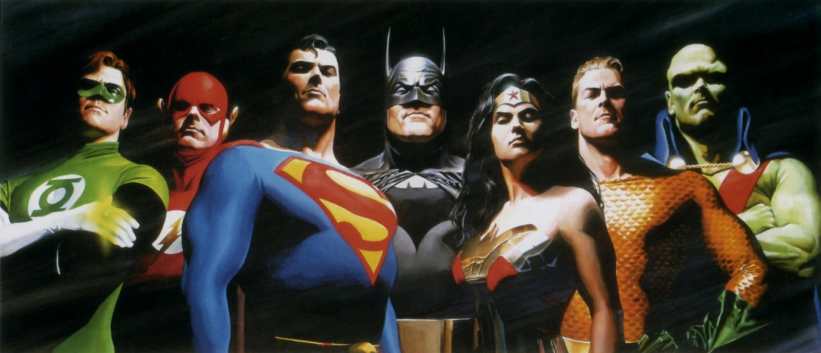 The Blot Says...: Justice League Original 7 Fine Art Sculpture by Alex ...