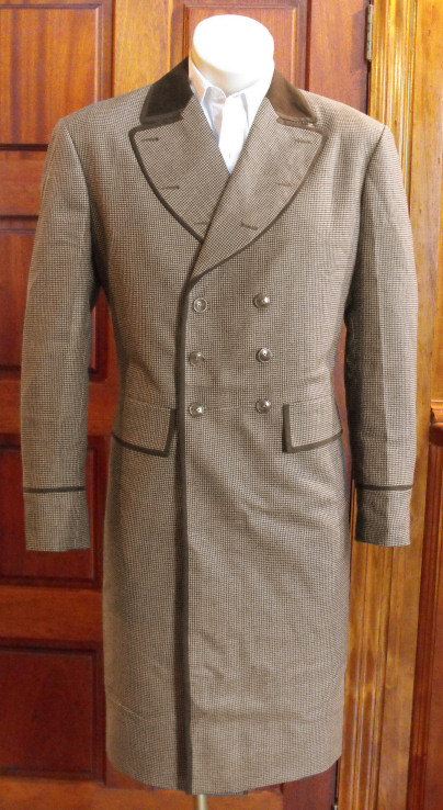 Making My 4th Doctor Costume: Magnoli Clothiers - season 16 Frock Coat