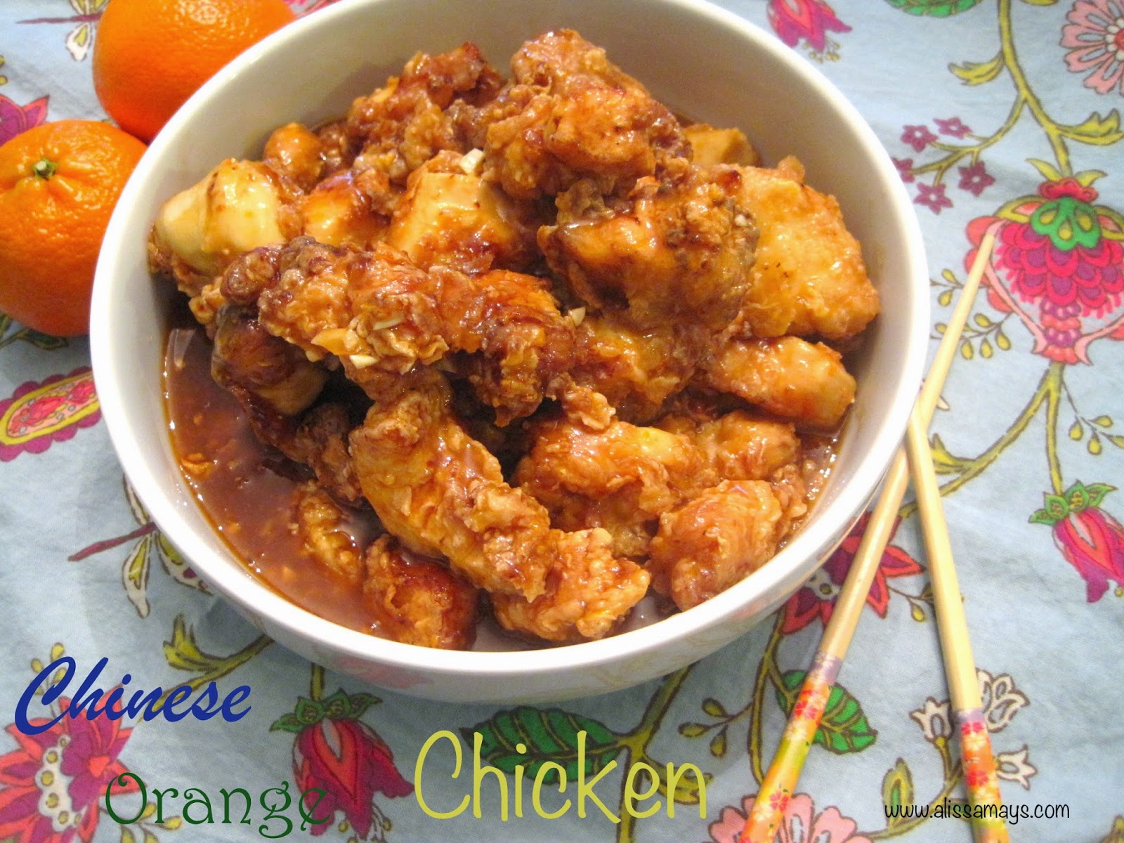 Alissamay's: Chinese Orange Chicken