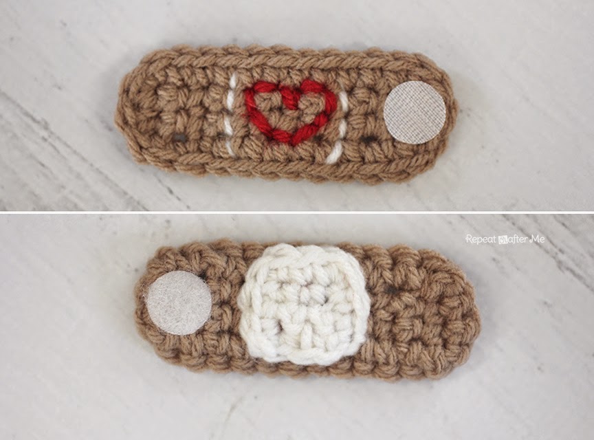 Repeat Crafter Me: Crochet Band-Aid Pattern