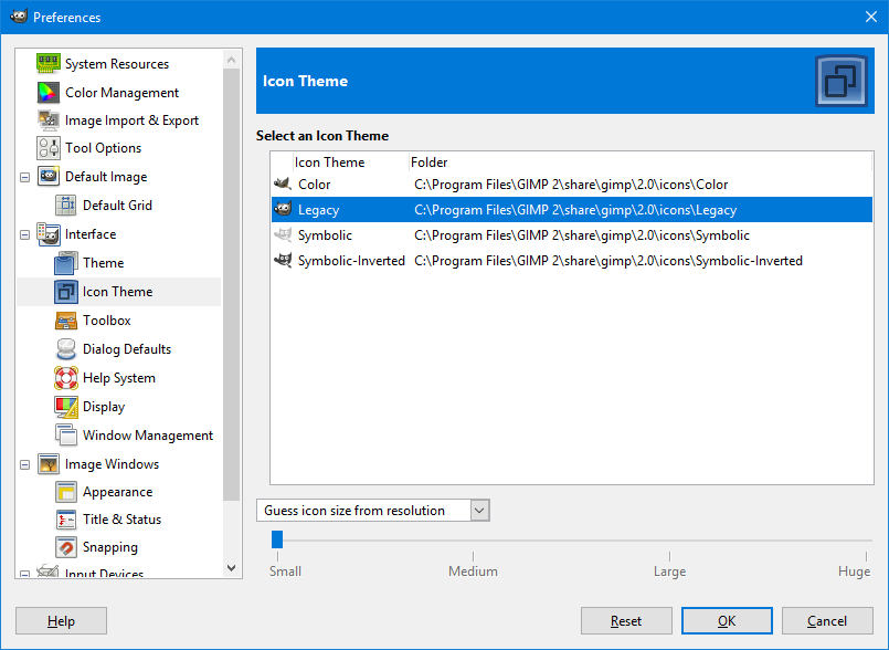 Slapout Tech: Restoring Color Icons in Gimp 2.10