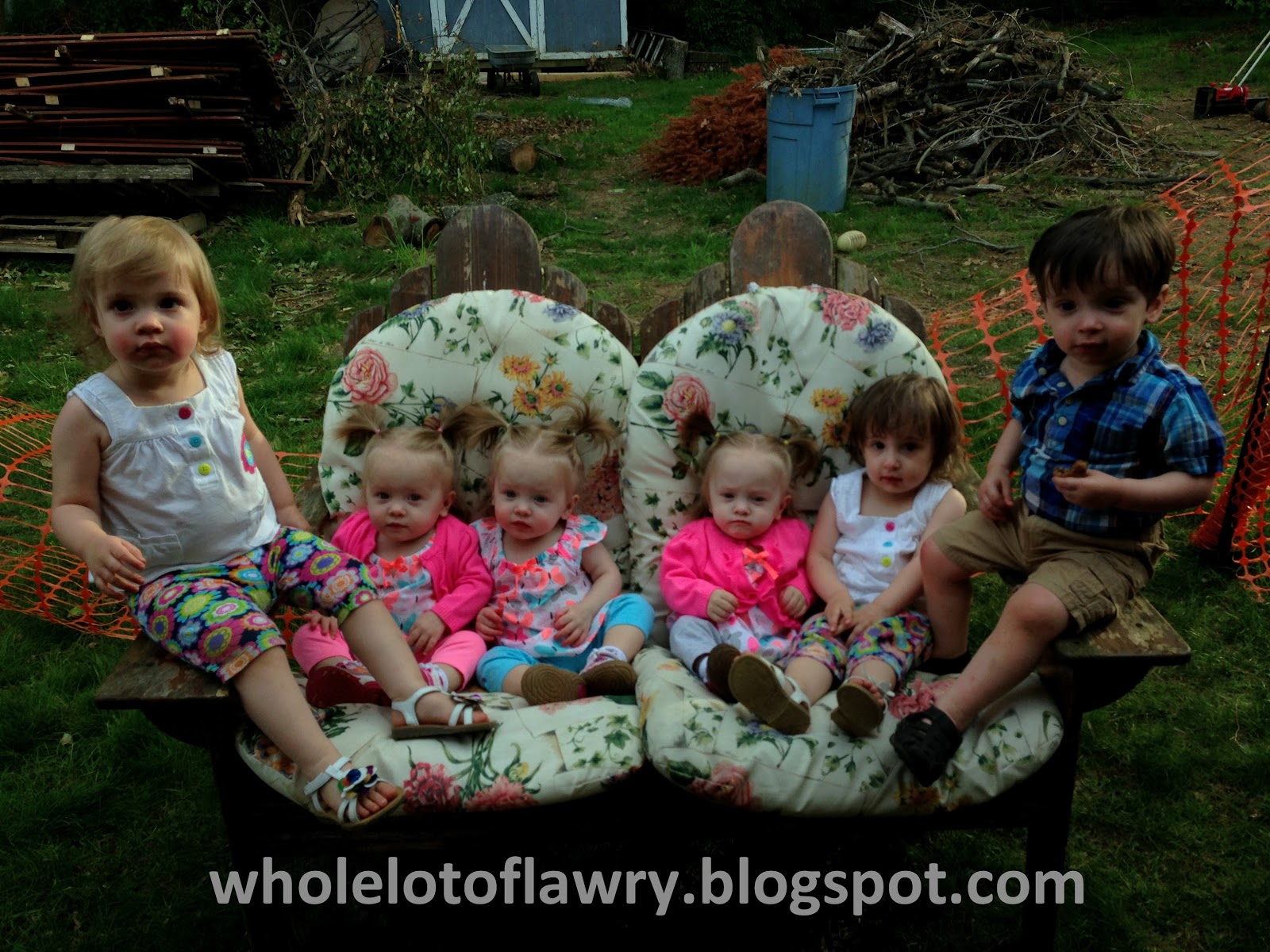 The Lawry Crew (Declan and his Triplets): Triplets meet triplets...