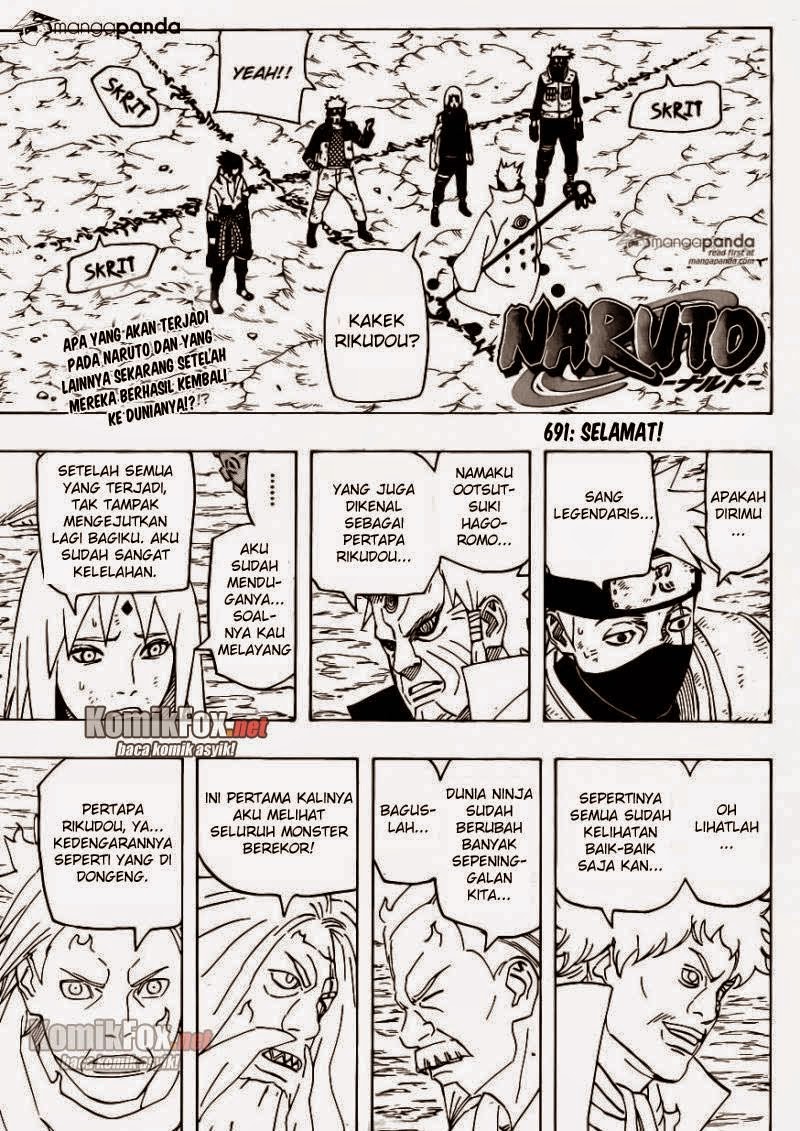 Baca Manga Online: Baca Komik Naruto 691 Bahasa Indonesia