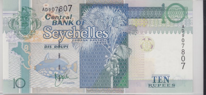 OMAR'S COLLECTIONS: Bank Notes of Seychelles