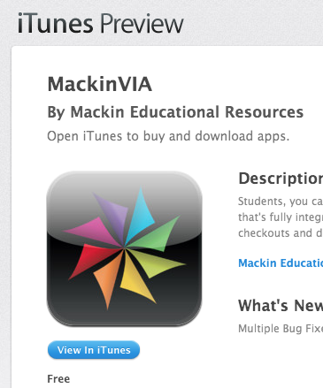 The Library Voice: Something New For Our eBooks.....The mackinVIA App!