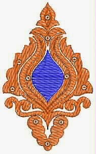 EmbDesignTube: Indian Native Style Embroidery Patch Designs