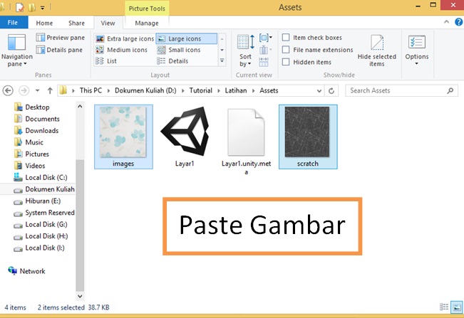 Tutorial Unity : Cara Paling Sederhana Memasukan Gambar Pada Canvas
