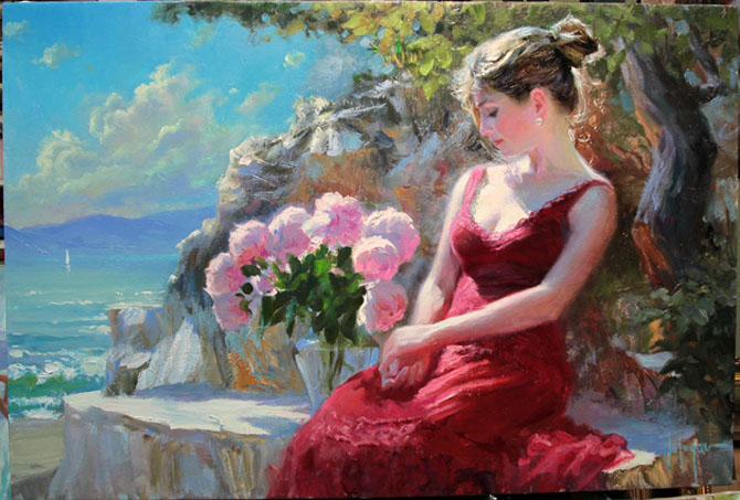 Adorable Oil paintings by Russian Artist Vladimir Volegov