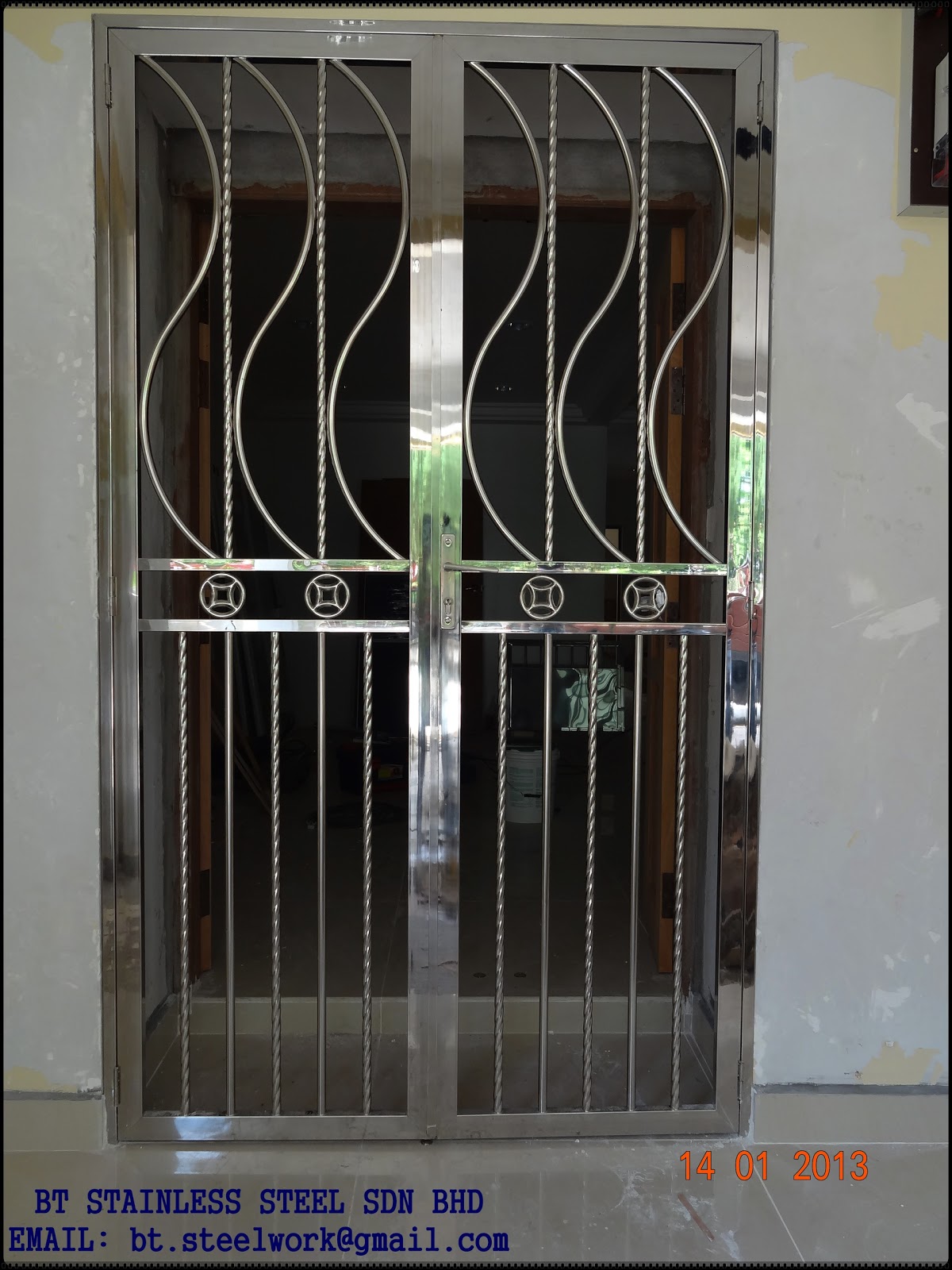 BT STAINLESS STEEL SDN BHD: BT STEEL WORK: CONTOH - CONTOH GRILL PINTU ...