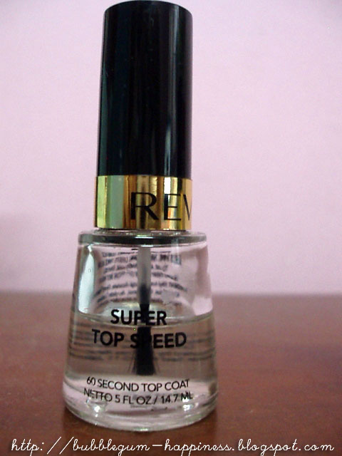 bubblegum-happiness: Review : REVLON Top Coat & Base Coat Nail Polishes