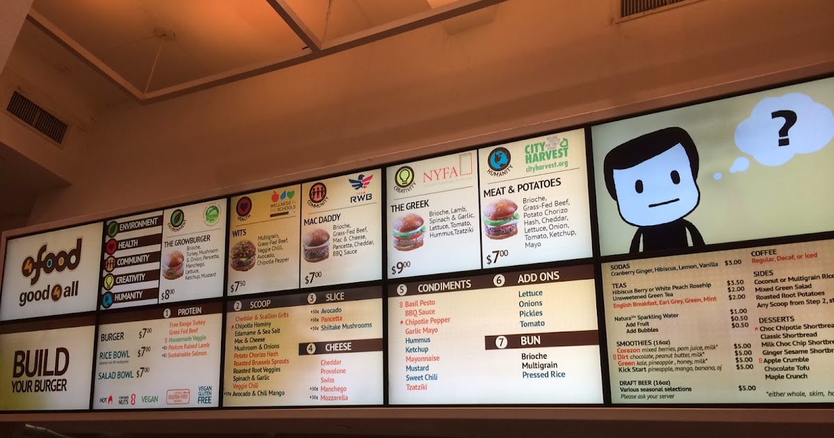 4food Burger / 4food バーガー ~ I'm Made of Sugar! - Chihiro's food blog