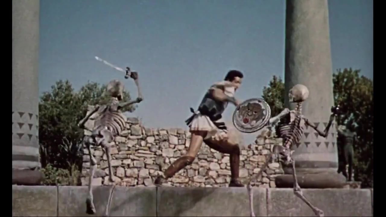 The Gladiatorial Blog: Battle against the army of skeletons in "Jason ...