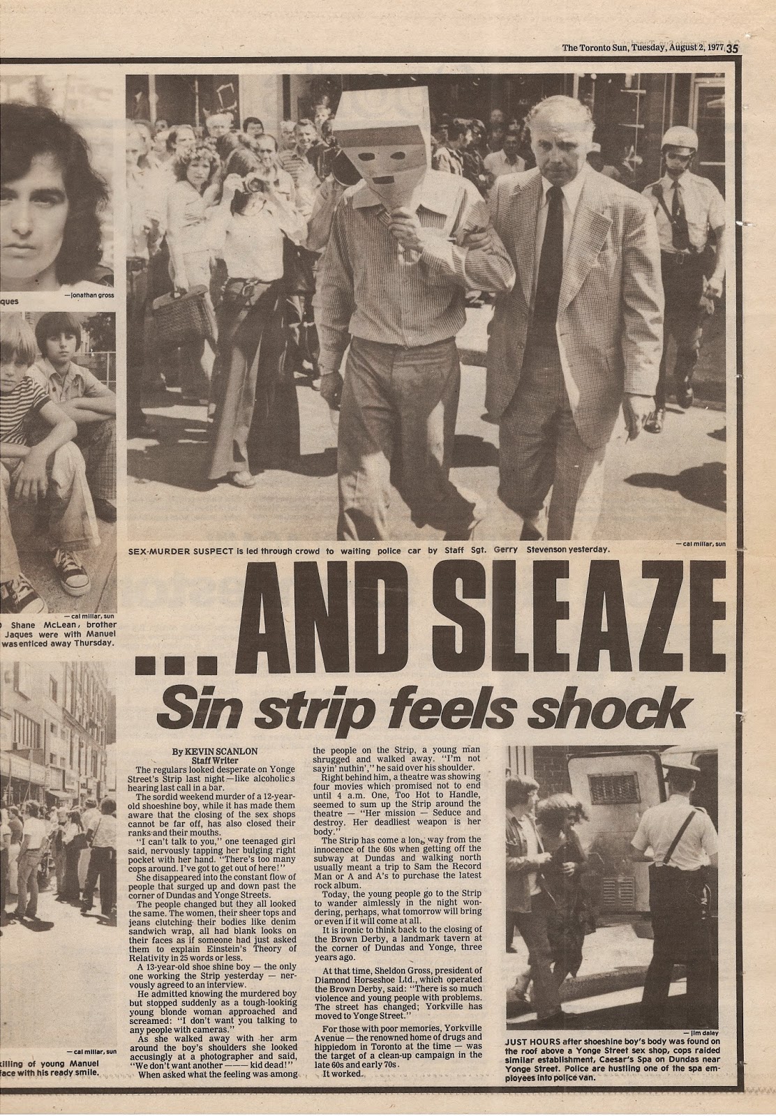 Occupation: Gay: Emanuel Jaques, Toronto Shoeshine Boy Murders and ...