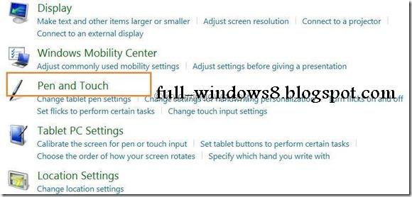 All About - Windows8: How to Enable or Disable Touch Screen In Windows ...
