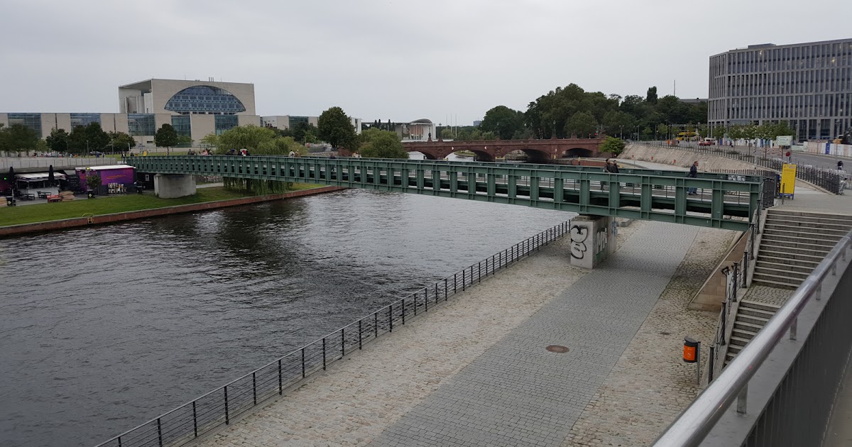 The Happy Pontist: German Bridges: 3. Gustav Heinemann Bridge, Berlin