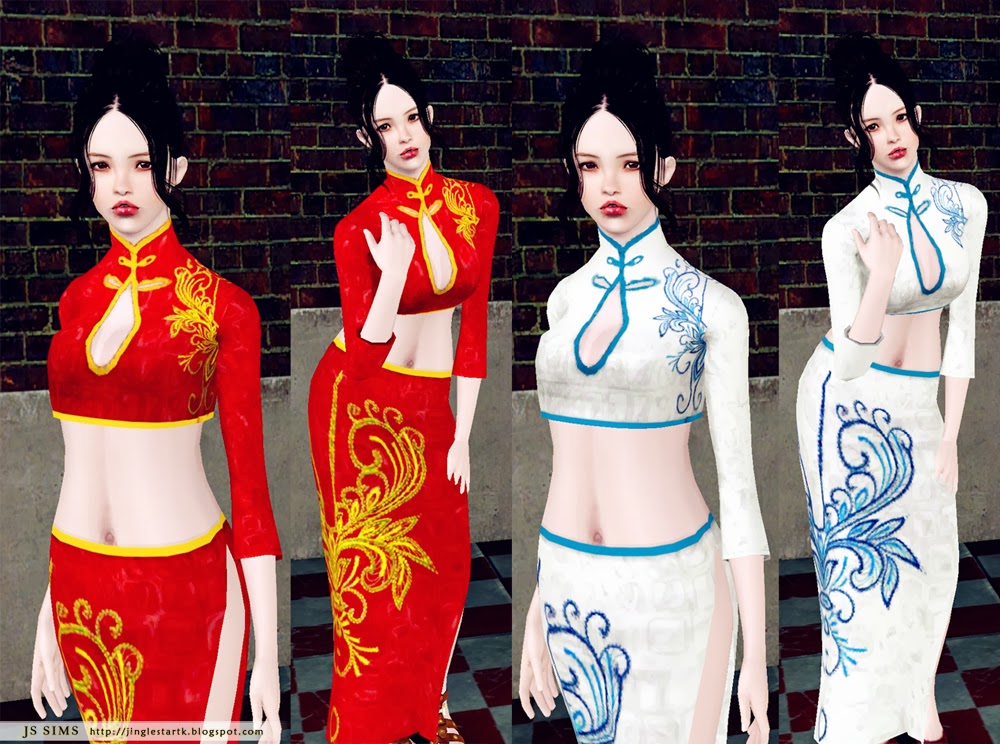[JS SIMS 3] Improved cheongsam