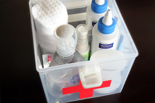 IHeart Organizing: Our Organized Medication, First Aid and Pet Closet