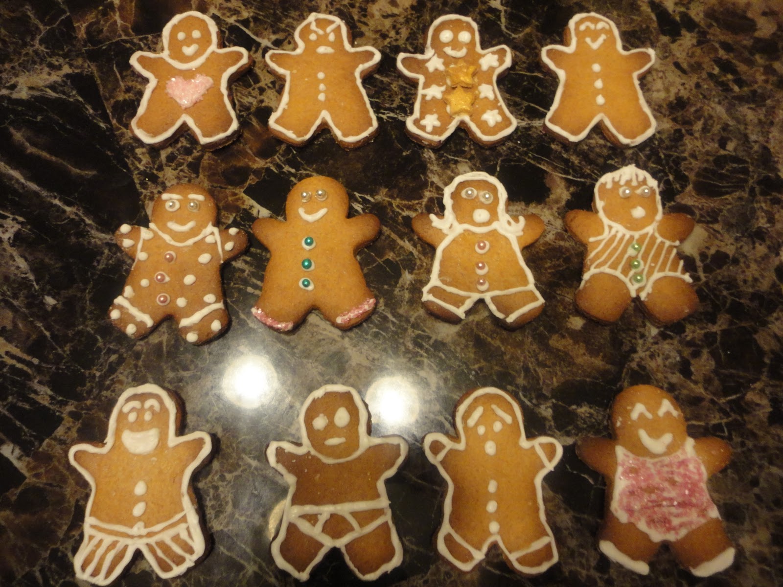 Fullest Part of Life: A Gingerbread House and a Gingerbread Men Family