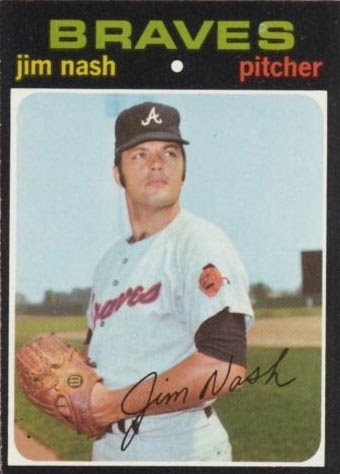 Atlanta Braves #100 Favorite Players from the 1970's: #46 JIM NASH