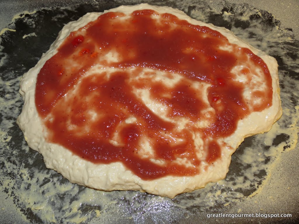 Great Lent Gourmet: Day 35: Vegan Blush Apple Pizza Tart Using Artisan ...