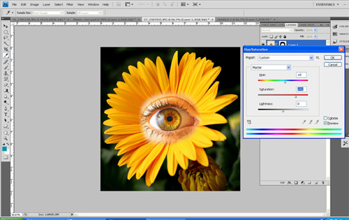 GRAFIS BLOG: The looking flower in Photoshop Tutorial