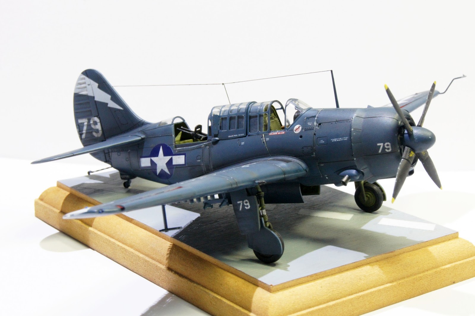 Fine Scale Aviation: Curtiss SB2C Helldiver 1/72 Academy