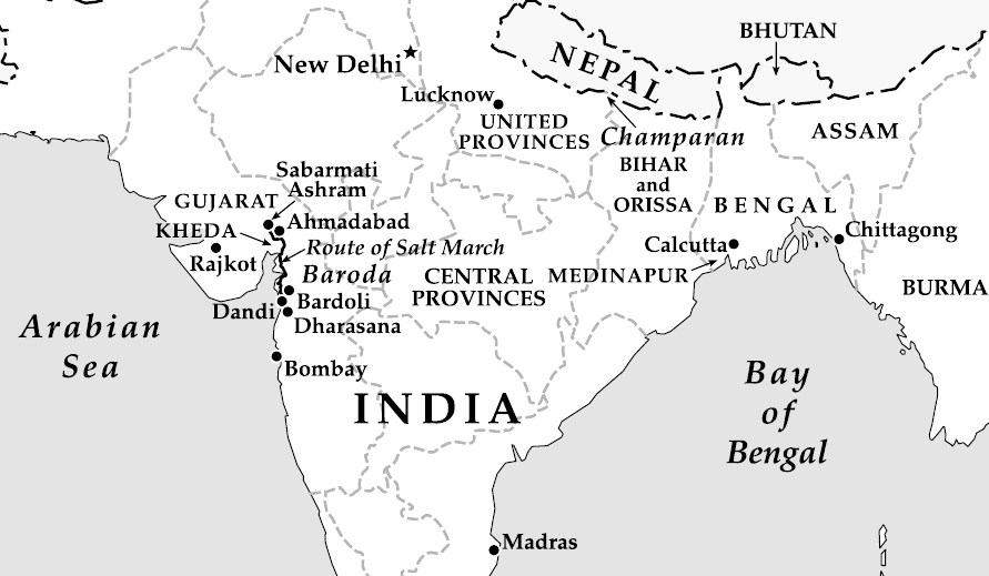 Vedaranyam salt march (April 30,1930) - hurdles on the way