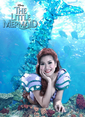 Purple Plum Fairy: Rachelle Ann Go as Disney's The Little Mermaid