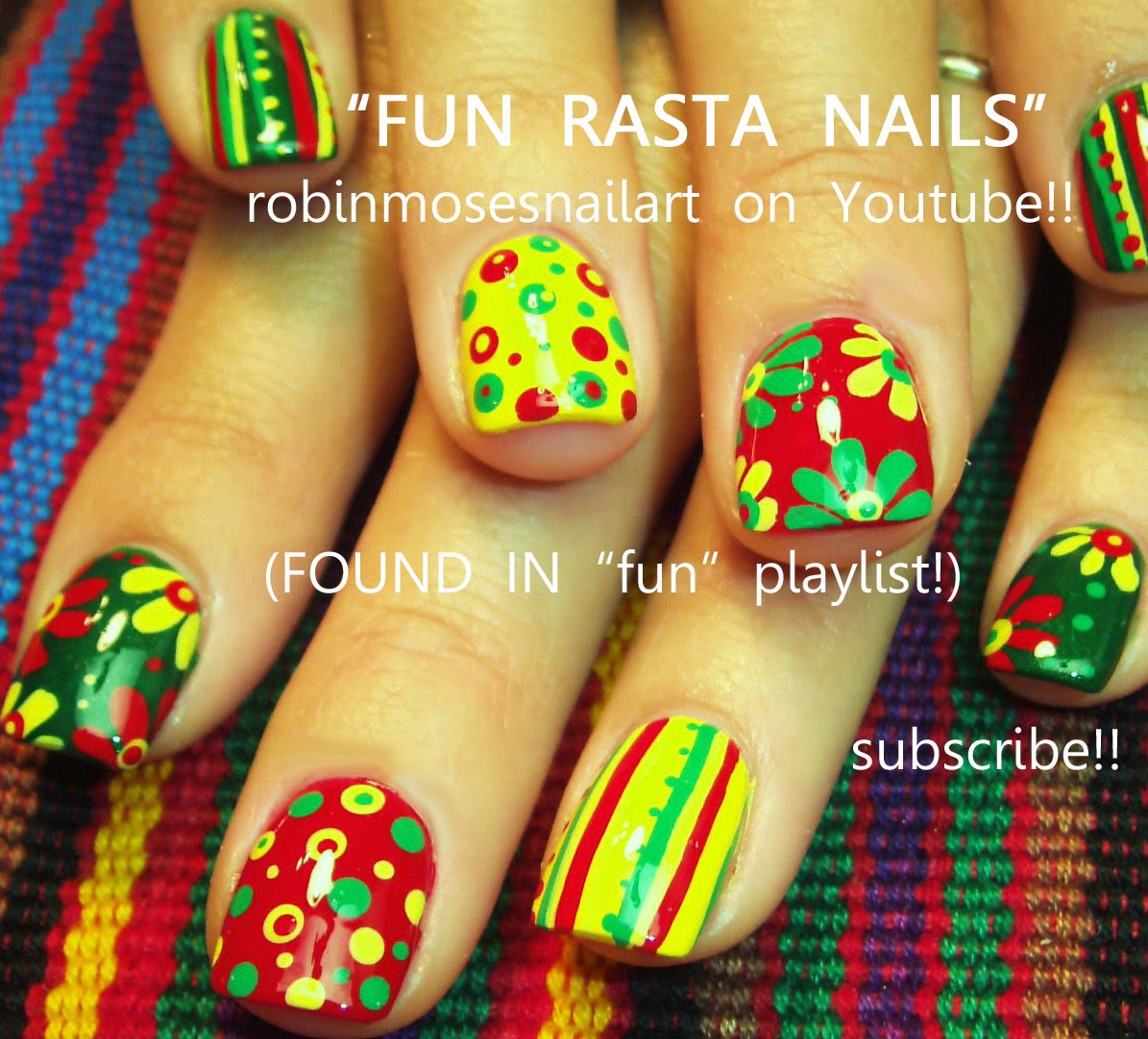 Nail Art by Robin Moses: "pot leaf" "pot nails" "pot leaves" "marijuana ...