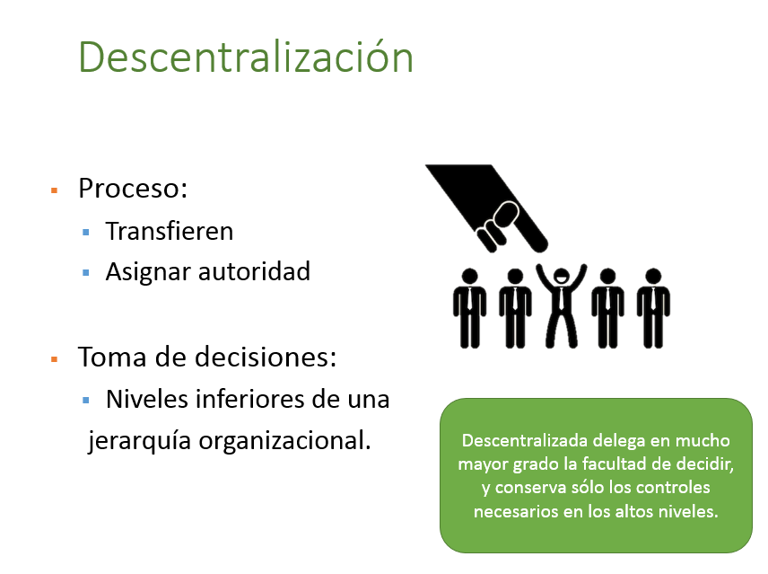 CENTRALIZACIÓN Y DESENTRALIZACIÓN ~ Recursos Humanos