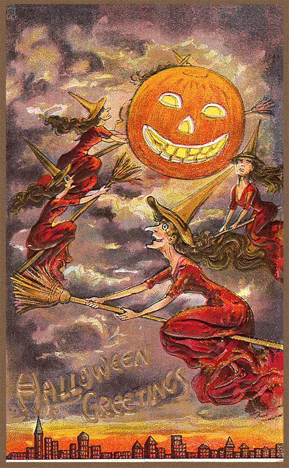 Chocolate Rabbit Graphics: Happy Halloween You Crazy Witches!