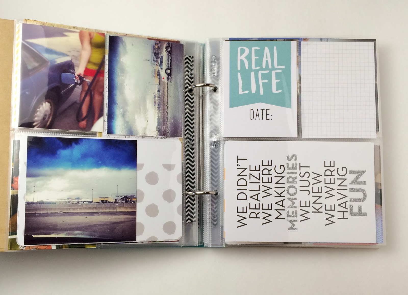 five sixteenths blog: My First Project Life Album