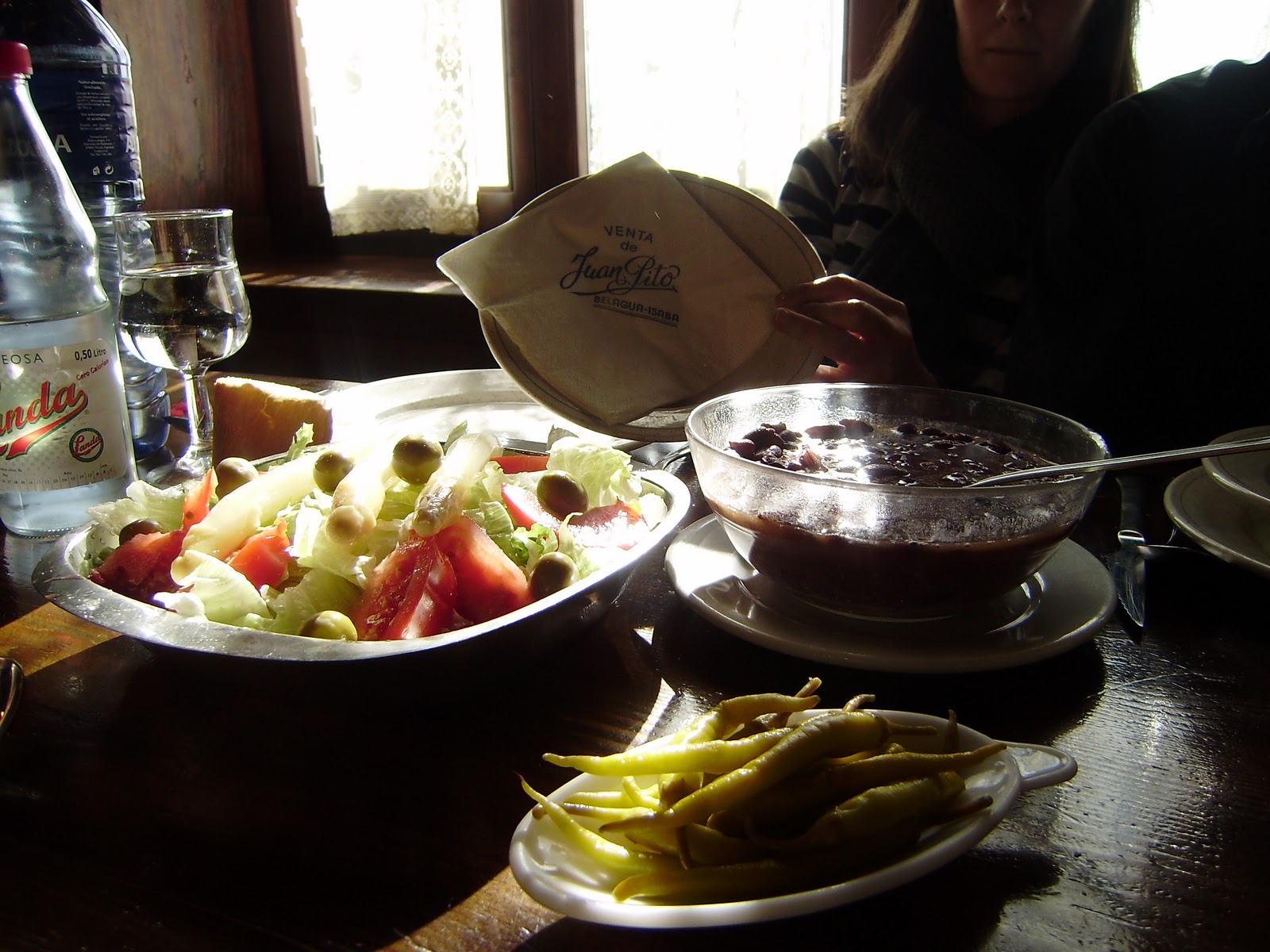 Aprendices De Gourmet: COMIDA EN LA VENTA DE JUAN PITO ( PUERTO DE ...