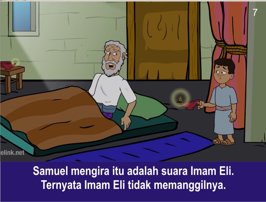 Komik Alkitab Anak: Samuel Mendengar Suara Tuhan