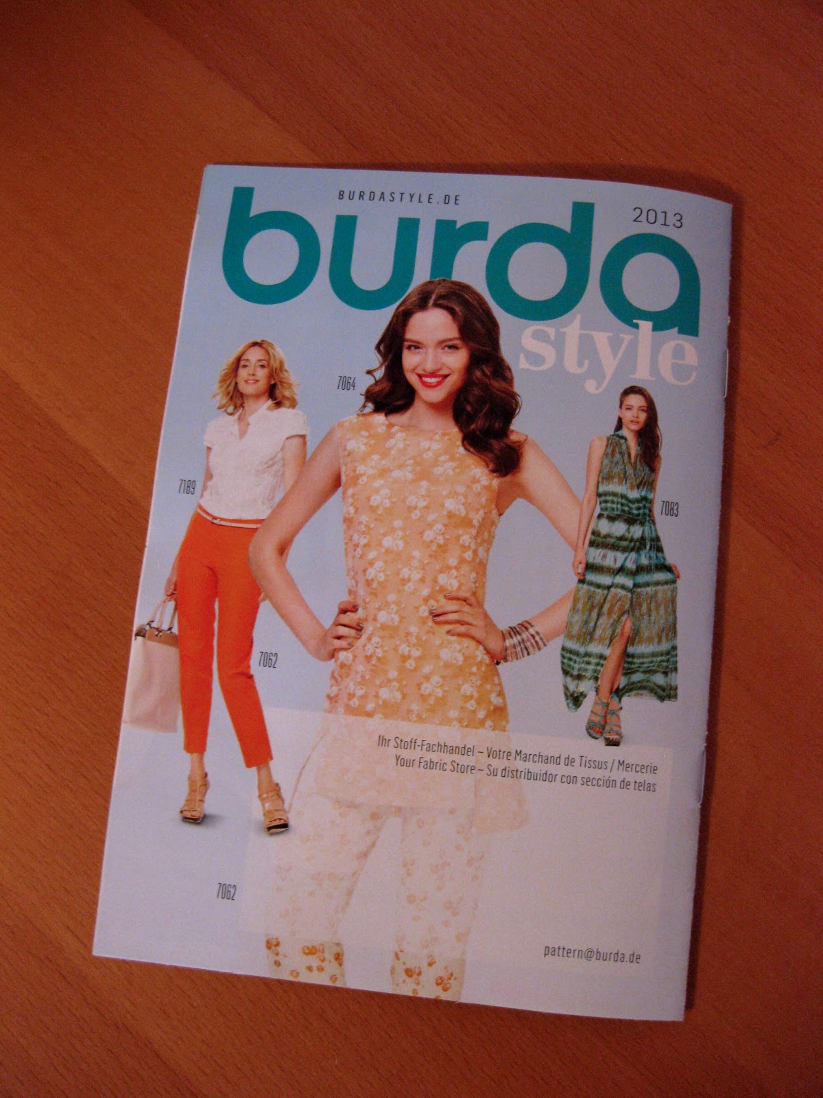 today's agenda: Burda Style for Spring