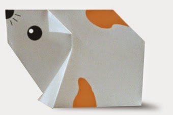 Hamster - Easy Origami instructions For Kids
