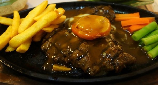 Steak Daging Sapi Saus Barbeque Rumahan