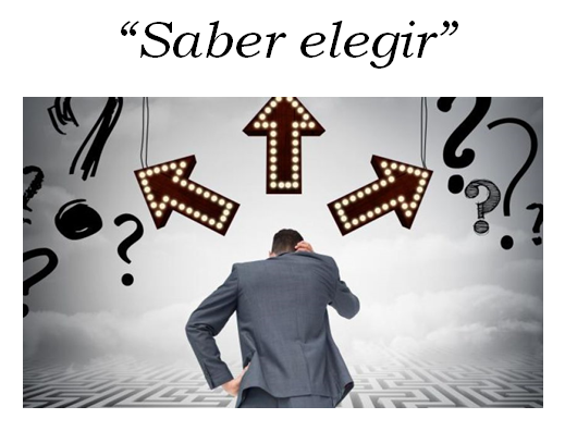 El blog de Marco Peña: Saber elegir