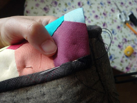 Hexagon Patchwork Bag ~ DIY Tutorial Ideas!